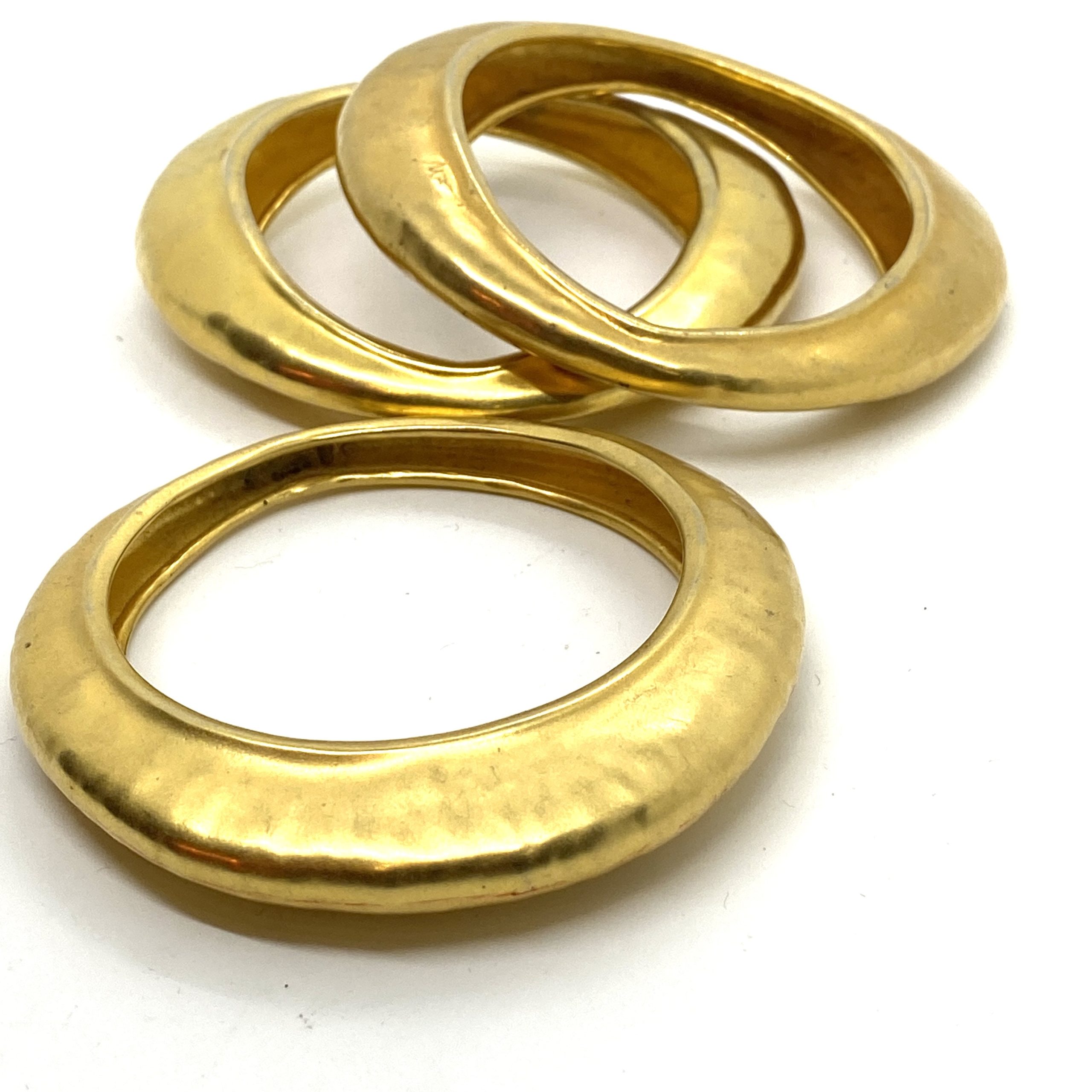 Robert Lee Morris Gold-Plated Bubble Bangle | Robert Lee Morris Gallery