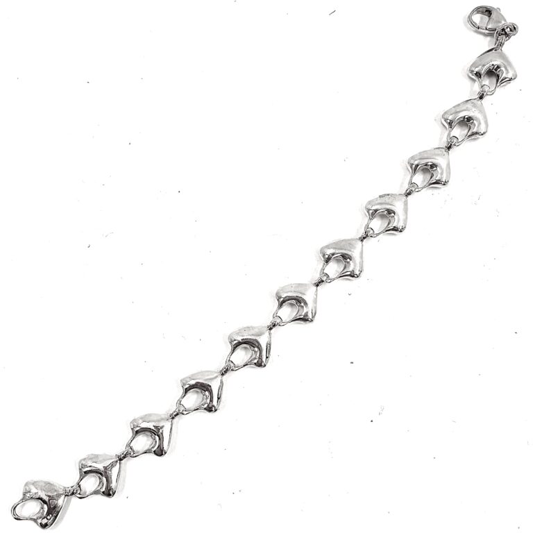 Robert Lee Morris Silver Ann's Heart Bracelet | Robert Lee Morris Gallery