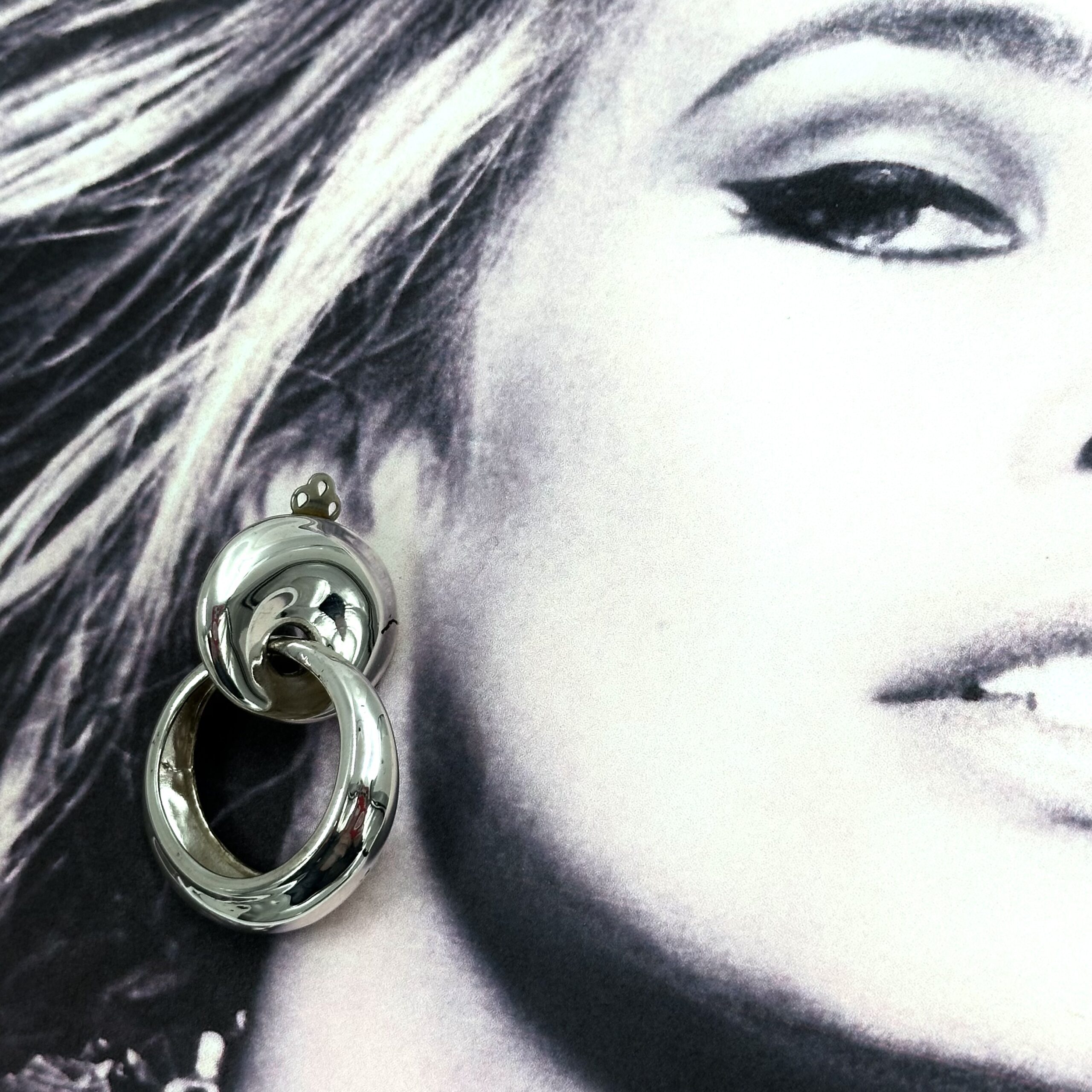 Robert Lee Morris Silver Bubble Door Knocker Earrings | Robert Lee ...